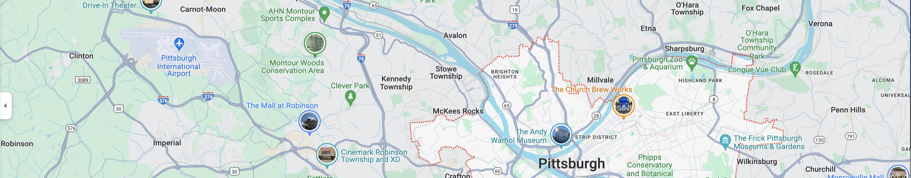 View our Service Area